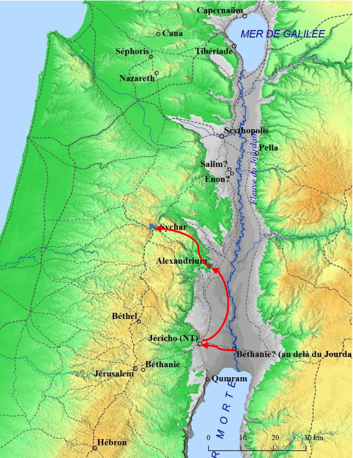 PER047 – Le village de Sychar en Samarie – Schilo