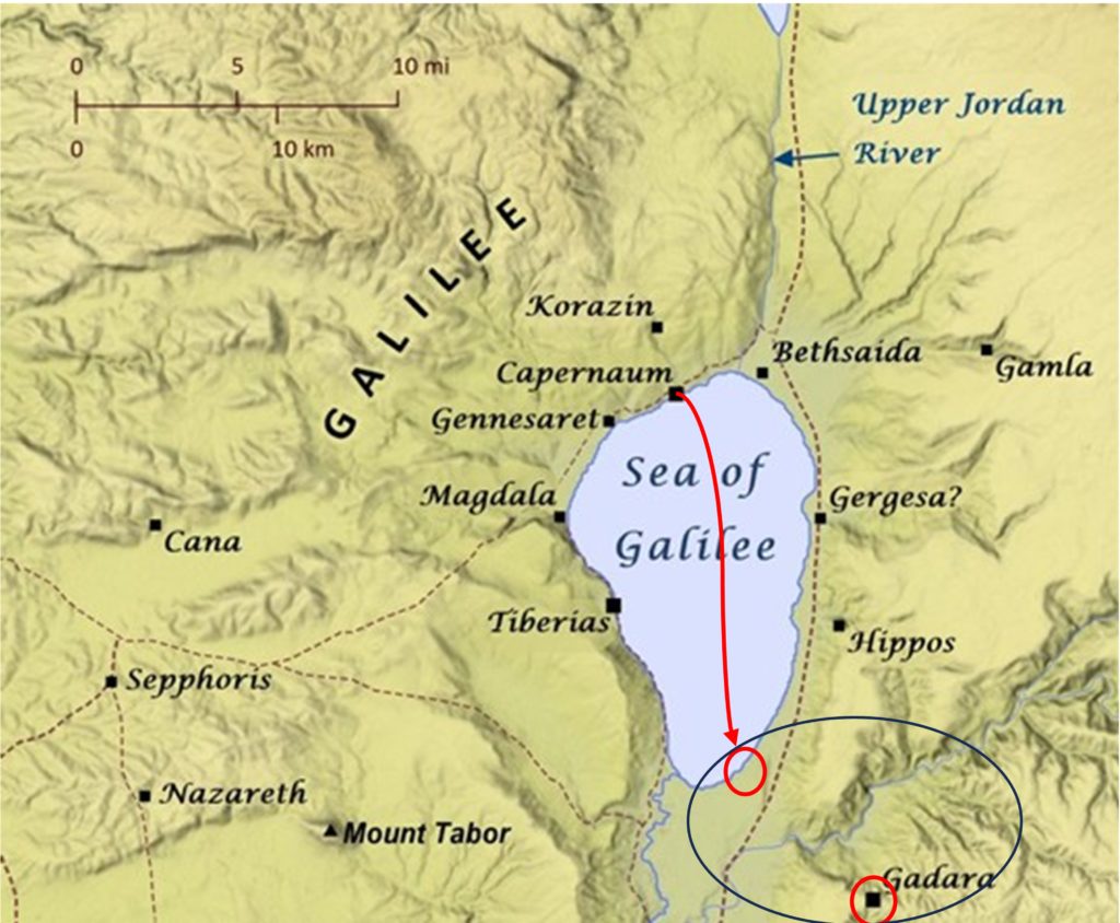 PER152- La guérison du démoniaque de Gadara – Schilo